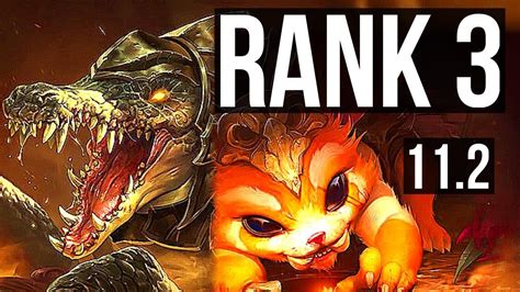 Renekton Vs Gnar Top Rank 1 Renekton Rank 3 6 Solo Kills Kr