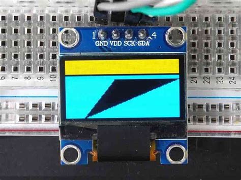 X OLED Graphic Display Interfacing With ESP ESP