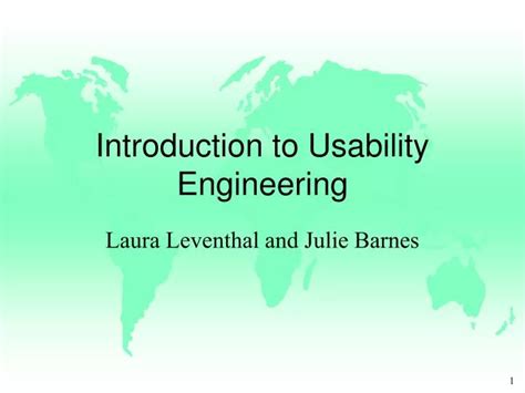 Ppt Introduction To Usability Engineering Powerpoint Presentation