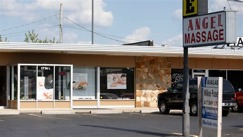 Customers Others Discuss Raids On Asian Massage Parlors