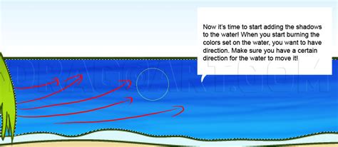 How To Draw A Beach Scene Drawing Step By Step By Dawn Dragoart