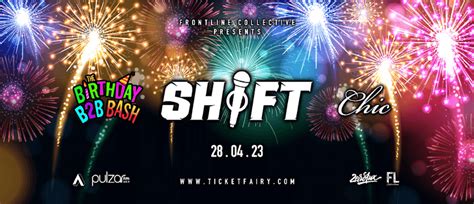 Shift The Birthday B2b Bash Christchurch Eventfinda