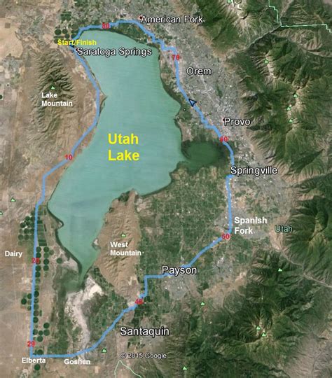 Run Around Utah Lake 84 Miles