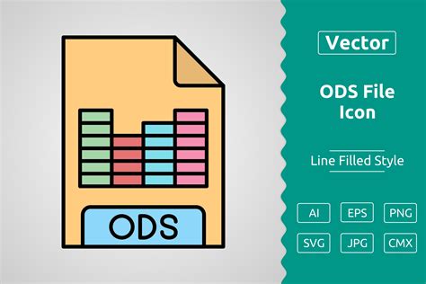 Ods File Format Icon Graphic By Muhammad Atiq · Creative Fabrica