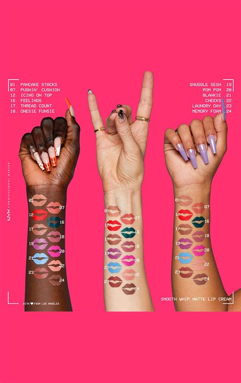 Nyx Pmu Smooth Whip Matte Lip Cream Teddy Fluff Prettylittlething
