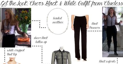 Get The Look Chers Black And White Outfit From Clueless Carmen Varner