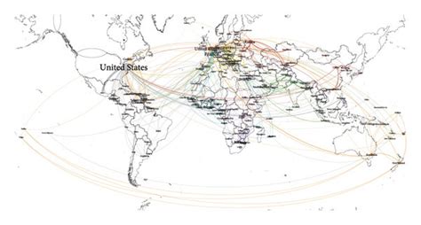 Backbone Of The Global Migration Network A 19601969 B 20102015