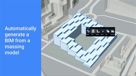 Create A Bim From A Solid Massing Model Bricscad Bim Youtube
