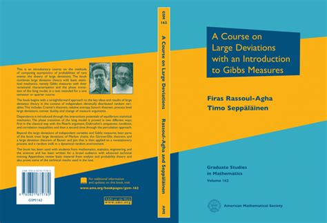 Pdf A Course On Large Deviations With An Introduction To Gibbs Measures