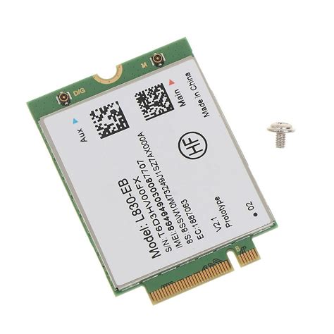 Adaptador De Red De Tarjeta Inalámbrica Fibocom L830 Eb Wwan 4g Para