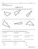 Pythagorean Theorem Notes With Justifying The Theorem Assignment With Keys