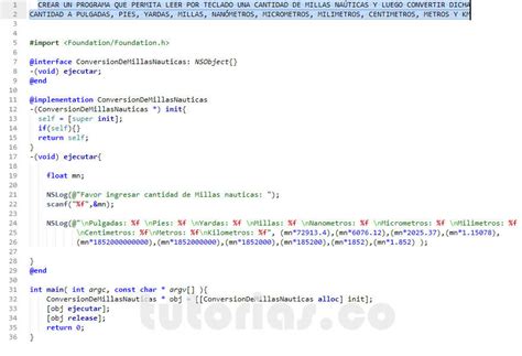 Poo Objective C Conversion De Millas Nauticas