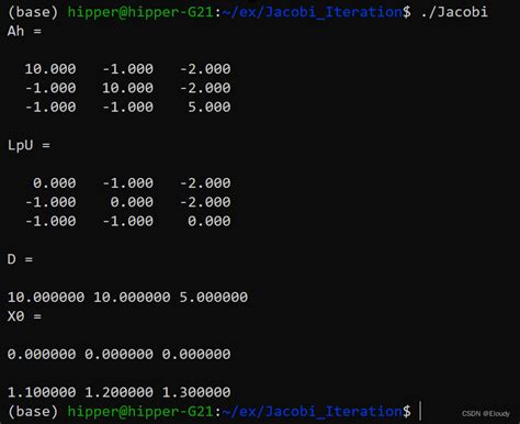 matlab 计算ax b的解，解线性方程组的现成工具 matlab解ax b csdn博客