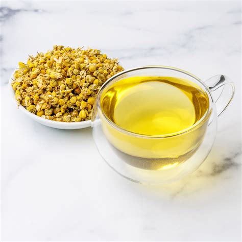 Chamomile Blossoms Loose Leaf Herbal Tea Sweet Soothing Bright