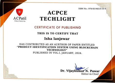 Isha Lanjewar On Linkedin Blockchain Productidentification Supplychain Innovation Technology