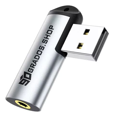 Adaptador Usb Para Conector De 35 Mm Para Aparelhos Auditivos Placa De