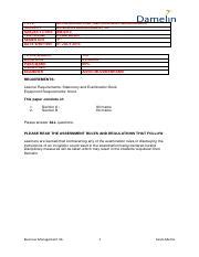 Business Management 3A Exam Memo 1 Pdf TITLE SUBJECT SUBJECT CODE