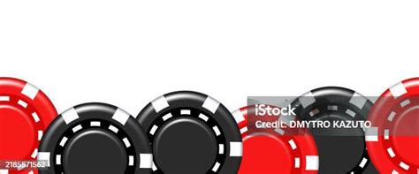 빨강과 검정 칩의 완벽한 테두리 칩 테두리 벡터 일러스트 레이 션 0에 대한 스톡 벡터 아트 및 기타 이미지 0 3차원 형태 가능성 Istock