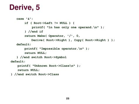 cs 163 data structures chapter 10 symbolic differentiation ppt download