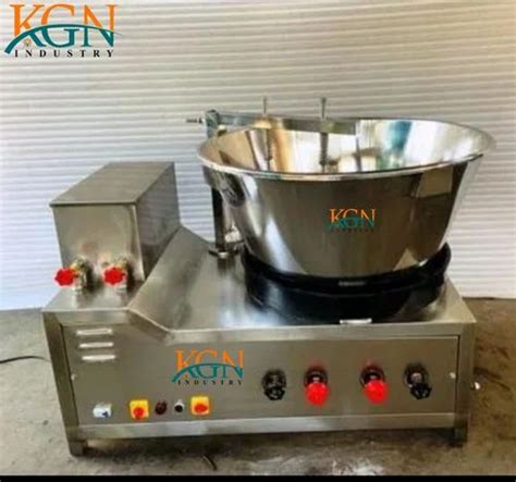 Stainless Steel Wood Fired Khoya Machine For Milk Capacity 120 Ltrbatch At Rs 75000 In New Delhi
