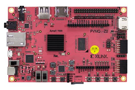 pynq z2 python fpga board adds raspberry pi header 24 bit audio codec
