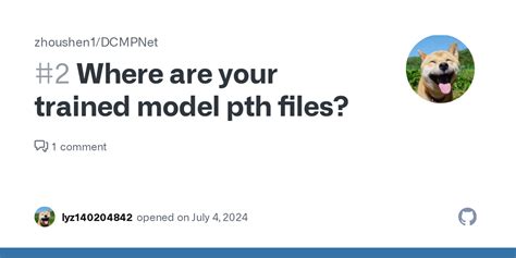 Where Are Your Trained Model Pth Files · Issue 2 · Zhoushen1dcmpnet · Github