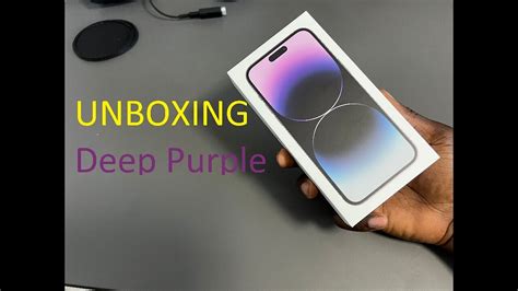 Iphone 14 Pro Max 512gb Deep Purple Unboxing Youtube