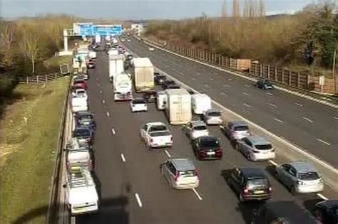 M4 Diversion Route As Motorway Closes In Both Directions After Car