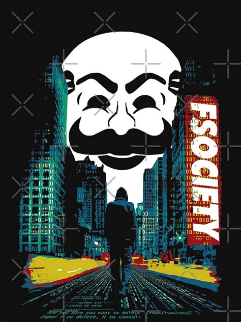 Fsociety Mr Robot T Shirt For Sale By Lunabluemom Redbubble Mr Robot T Shirts Mr T