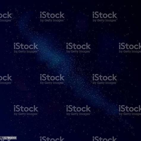 벡터 은하수 별과 밤 하늘 별 배경입니다 우주 은하수 우리의 은하와 배경 화면 별가스 성운 프로젝트에 대한 스톡 벡터 일러스트레이션입니다 0명에 대한 스톡 벡터 아트 및