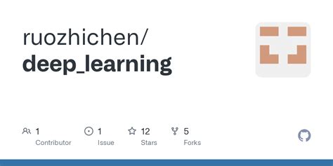 GitHub Ruozhichen Deep Learning