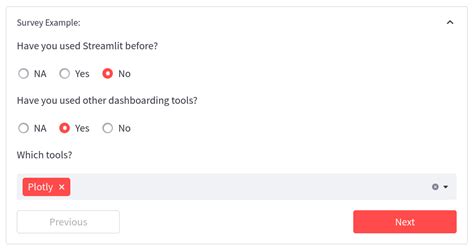 New Component Streamlit Survey Survey Components To Collect Feedback