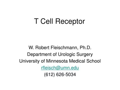 Ppt T Cell Receptor Powerpoint Presentation Free Download Id5692725