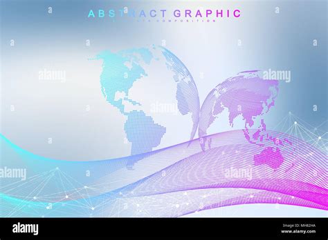 Abstract Cloud Computing Background And Networks Concept With Earth