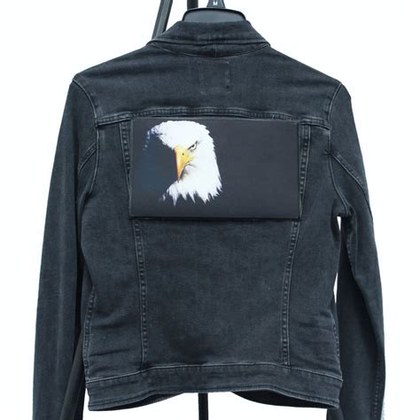 American Bald Eagle Embroidered Iron On Foto Patch Patch Collection