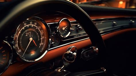 Premium AI Image A Dashboard Of A Car With A Dash And A Sign That Says Dash