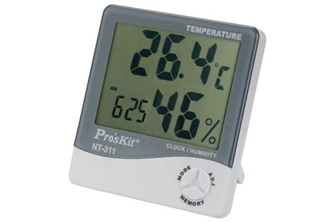 Digital Temperature Humidity Meter Sun LabTek