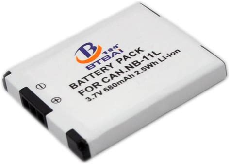 Amazon.com: Battery NB-11L for NB11L NB-11LH NB11LH IXUS IXY PowerShot ...