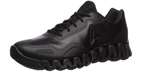 Reebok Zig Pulse Se Running Shoe In Black For Men Lyst