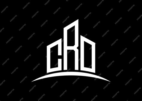 Premium Vector Letter Cro Building Vector Monogram Logo Design