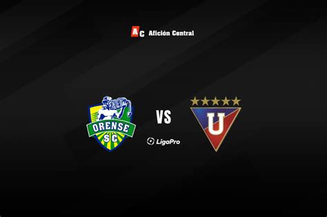 En Vivo Orense Vs Liga De Quito Fase 1 Ligapro 2024