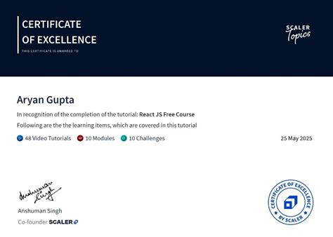 Leveling Up My Frontend Game With The Completion Of The Reactjs Course