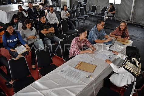 Pengurusan Formulir A5 Pemilu 2019 Antara Foto