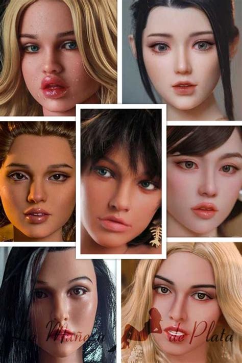 Angel Kiss Cabeza Para Muñeca Sexual De Silicona La Muñeca De Plata