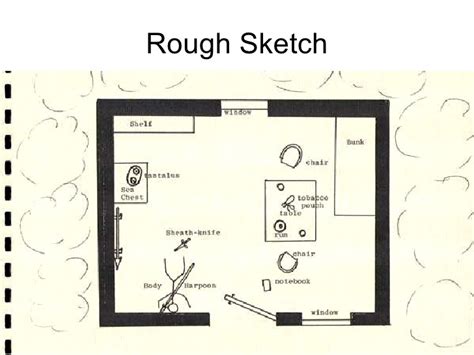 Crime Scene Sketch Examples At Explore Collection