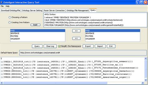 Querying An Owl Dl Ontology Populated By Text Mining Full Text Papers Download Scientific Diagram