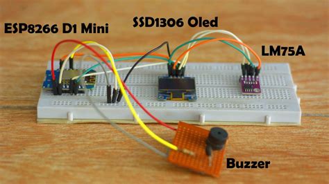 lm75 with esp8266 and blynk iot temperature sensor wifi