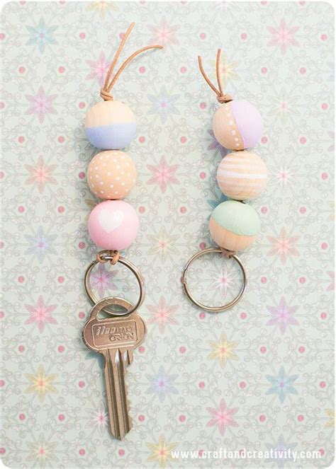 DIY Cómo hacer un llavero nórdico pasos sencillos y rápidos Manualidades