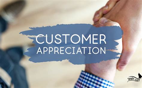 Customer Appreciation Simple Wolf