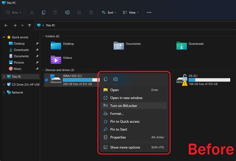 how to enable old right click context menu on windows 11